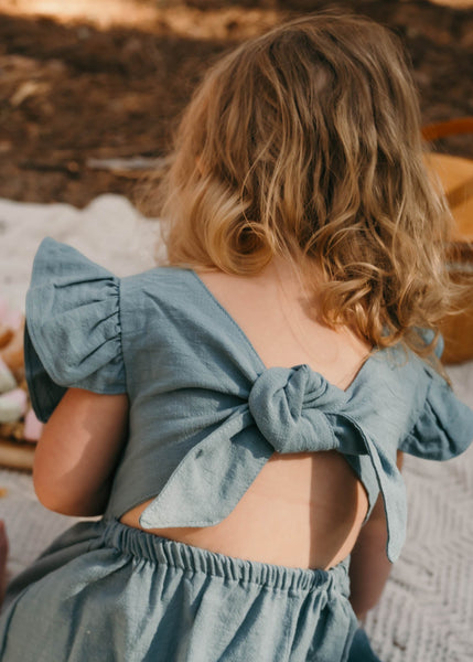 Hannah Ruffle Dress – Laney + Sy