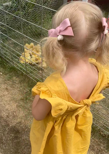 Hannah Ruffle Dress – Laney + Sy